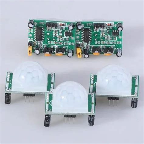 Hc Sr501 Adjust Ir Pyroelectric Infrared Pir Motion Sensor Detector Modules Multi Color Set Of