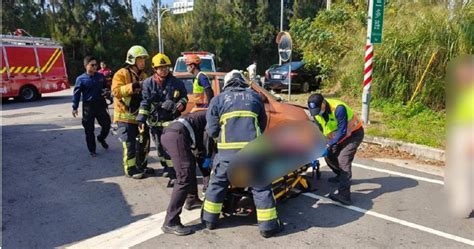金門2小客車相撞釀4人傷 1人意識模糊緊急送醫 社會 Ctwant