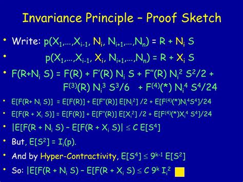 PPT Non Linear Invariance Principles With Applications PowerPoint Presentation ID