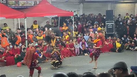 Bhairab Dance Pokhara 2079819jyoti Naachsiddhi Binayak Mandir Youtube