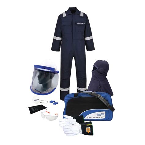 Safetyware 15 Cal Arc Flash Protection Coverall Kit Safetyware Group