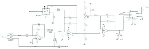 19 Analog Path Of An Adc Circuit For The Sipm Front End From Left To