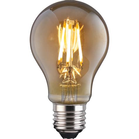 TCP Pack Screw E ES Vintage LED W Classic Filament Light Bulb Wilko