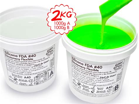 Silicona Para Moldes Kit De Kg EasyEpox