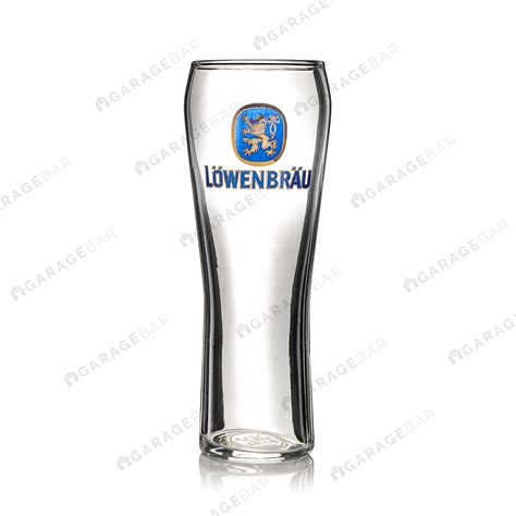 Lowenbrau Beer Glass Pint 20oz Garagebar