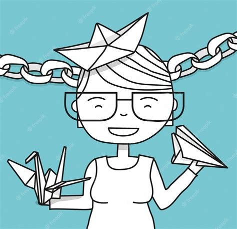 Premium Vector Papercraft Vector Illustration