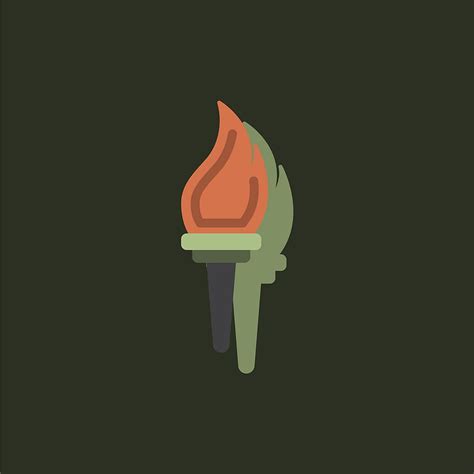 Torch Icon Symbol Fire Hot Flame Power Flaming Vector Ai Eps Uidownload
