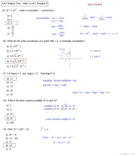 Trig Identities Worksheet Pdf — Db