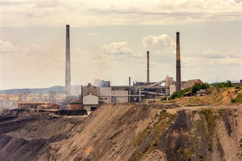 Copper Mine And Smelting Complex Of Zijin Bor Copper In Bor Eastern Serbia Editorial