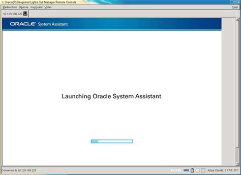Access Oracle System Assistant At Startup Netra Blade X3 2b Formerly Sun Netra X6270 M3