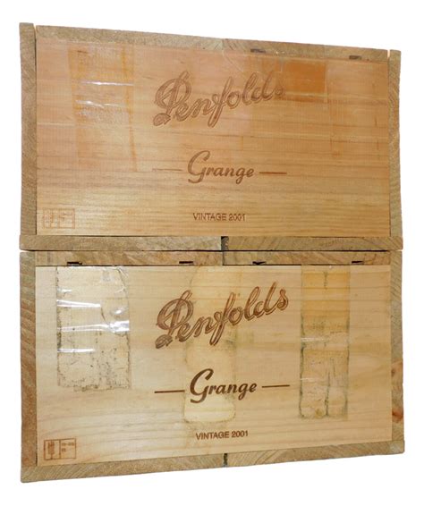 Penfolds Grange Empty Boxes 2001 2x Empty Boxes Auction 0134