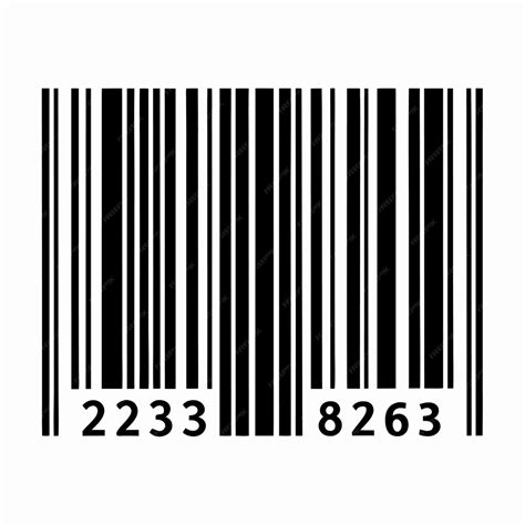 Premium Vector A Barcode With The Number 377888888 On It