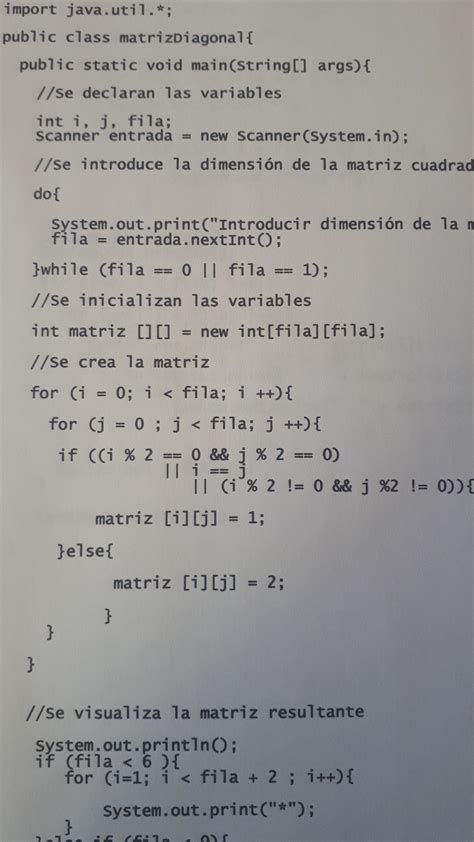 Algoritmo De Matriz Bidimensional Con Valores Ascendentes En Diagonal Artofit