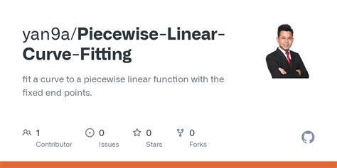 Github Yan9apiecewise Linear Curve Fitting Fit A Curve To A