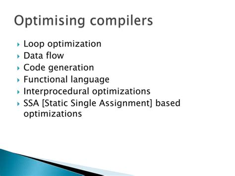 Compilers PPT