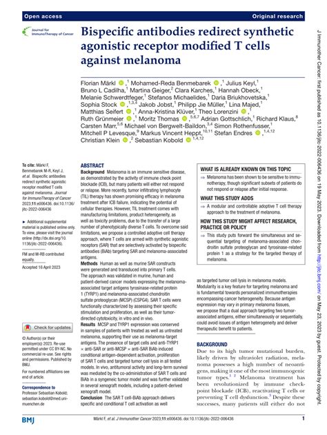 Pdf Bispecific Antibodies Redirect Synthetic Agonistic Receptor