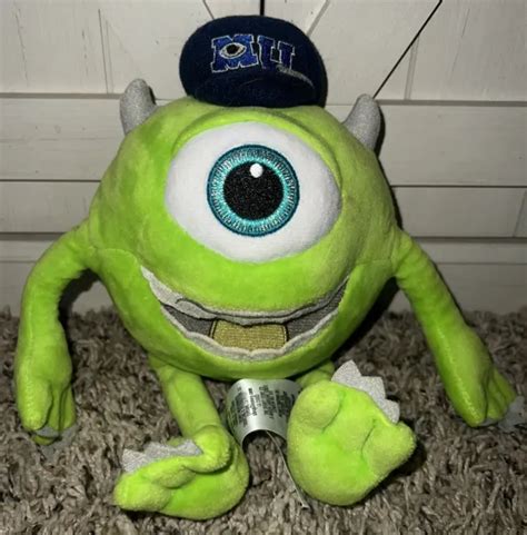 Disney Pixar Monsters University Mike Wazowski Plush Toy Doll 9 With