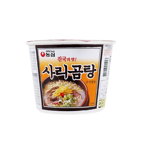 농심 사리곰탕큰사발111g 배민 장보기∙쇼핑