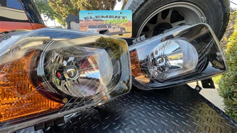 How To Honda Element Headlight Bulb Replacement Pair Ne
