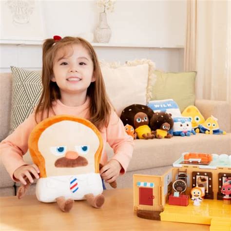 Toytron Bread Barbershop Collectable Plush Toy Soft And Huggable