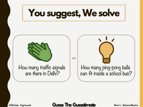 vithika agrawal on linkedin guesstheguesstimate learning interview