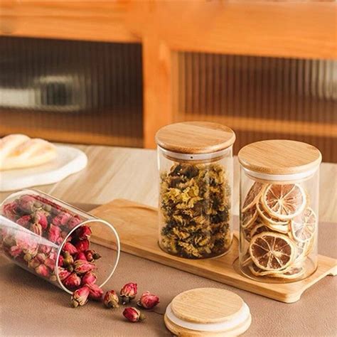China Bamboo Lid Spice Jars Manufacturers Suppliers Factory Bulk