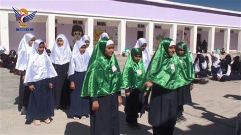 فعالية في مديرية المشنة بإب في ذكرى ميلاد الزهراء إذاعة إب