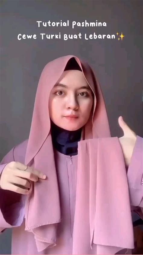 Hijab Pashmina Syari || Link Pembelian Klik di Bio no. 9 😍 | Tutorial hijab pashmina, Tutorial ...