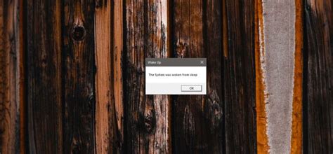 How To Create A Wake Timer For Windows