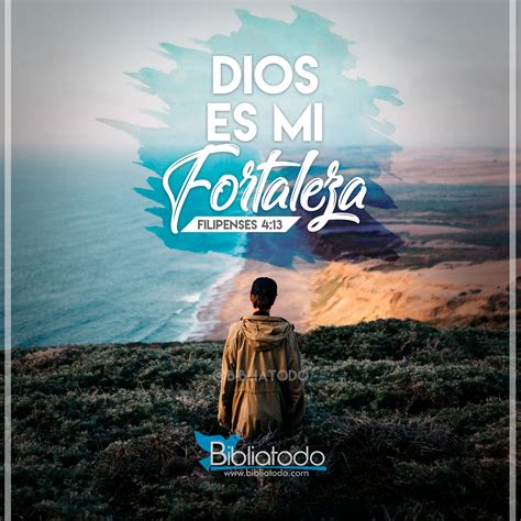 Dios Es Mi Fortaleza IMAGENES CRISTIANAS
