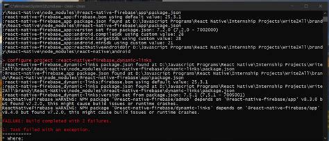 Build Error With React Native Firebasedynamic Links V750 And Above