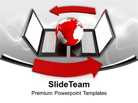 Globa Network The Internet Communication Powerpoint Templates Ppt