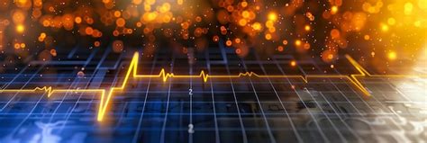 Premium Photo Digital Pulse The Rhythm Of Technology And Finance An Abstract Representation Of