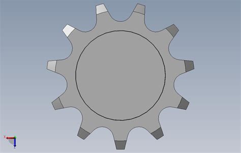 18b号链轮solidworks 2016模型图纸免费下载 懒石网