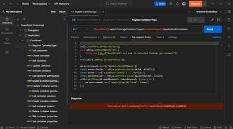 Sharepoint Embedded Register Container Problem Microsoft Community Hub