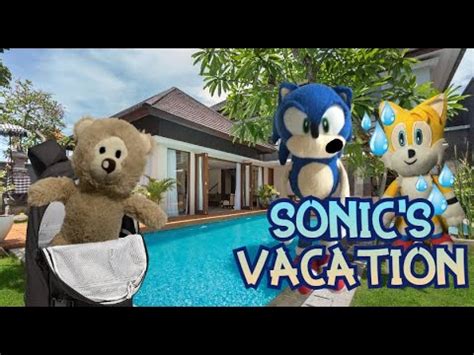 Dgd Plush Sonic S Vacation Youtube