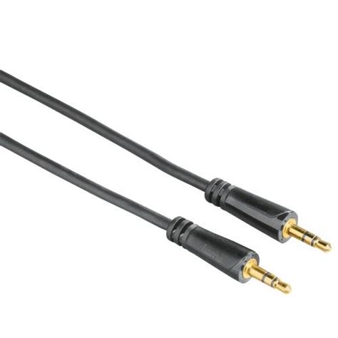 Аудио кабел Hama Jack 3.5 Plug-Plug, Златист, 5м с цена от лв - Sravni.bg