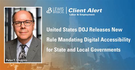 United States Doj Releases New Rule Mandating Digital Accessibility For