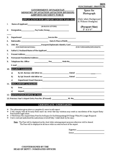 Aep 2023 Form New Format Pdf Security Clearance Identity Document