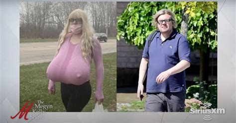Canadian Shop Teacher With Massive Prosthetic Breasts Arrives At New