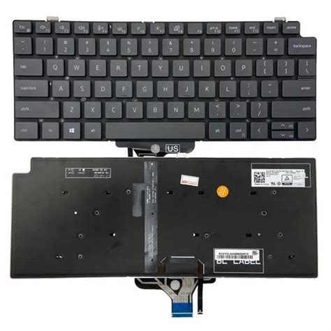 Wired Keyboard For Dell Latitude 7310 2 In 1 With Backlight Us Layout
