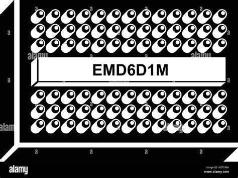 Microchip Icon Simple Black Style Stock Vector Image And Art Alamy