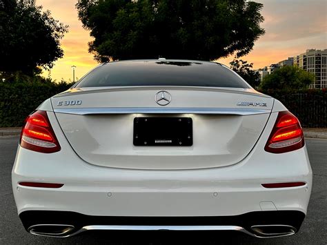 Mercedes E Class 2018 White Digital Motor Dxb