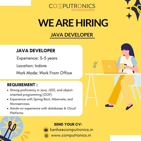 Hiring Javadeveloper Jobopportunity Springboot Microservices
