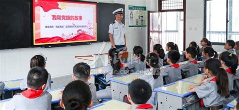 江苏淮安海棠先锋进课堂宣传消防知识 人民图片网