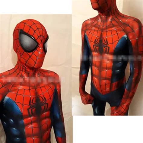 Ultimate Spider Man Cosplay Costume Spiderman Zentai Suit Halloween For