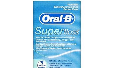 Конци за зъби Super Floss Oral B конец за брекети Promomarket Oferta Bg