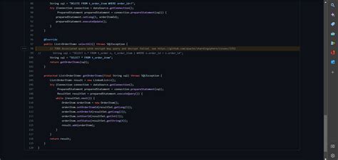 Is The Orderitemrepositoryimpl Todo In The Shardingsphere Example A Completed Part · Issue