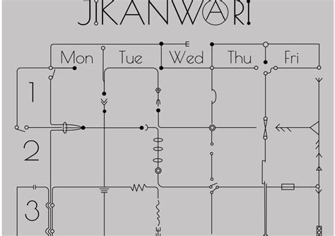 大人の時間割表（word・excel・pdf）休日や自分の一日の作り方が簡単なスケジュール表の無料テンプレートをダウンロード