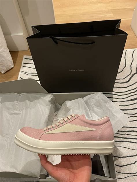 Rick Owens Rick Owens Drkshdw Rare Vans Pink Rick Exclusive Grailed